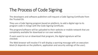 How Does Code Signing Works? | PPTX
