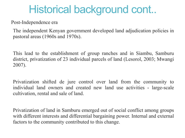 How does common property rights in private land work?? | PPTX ...