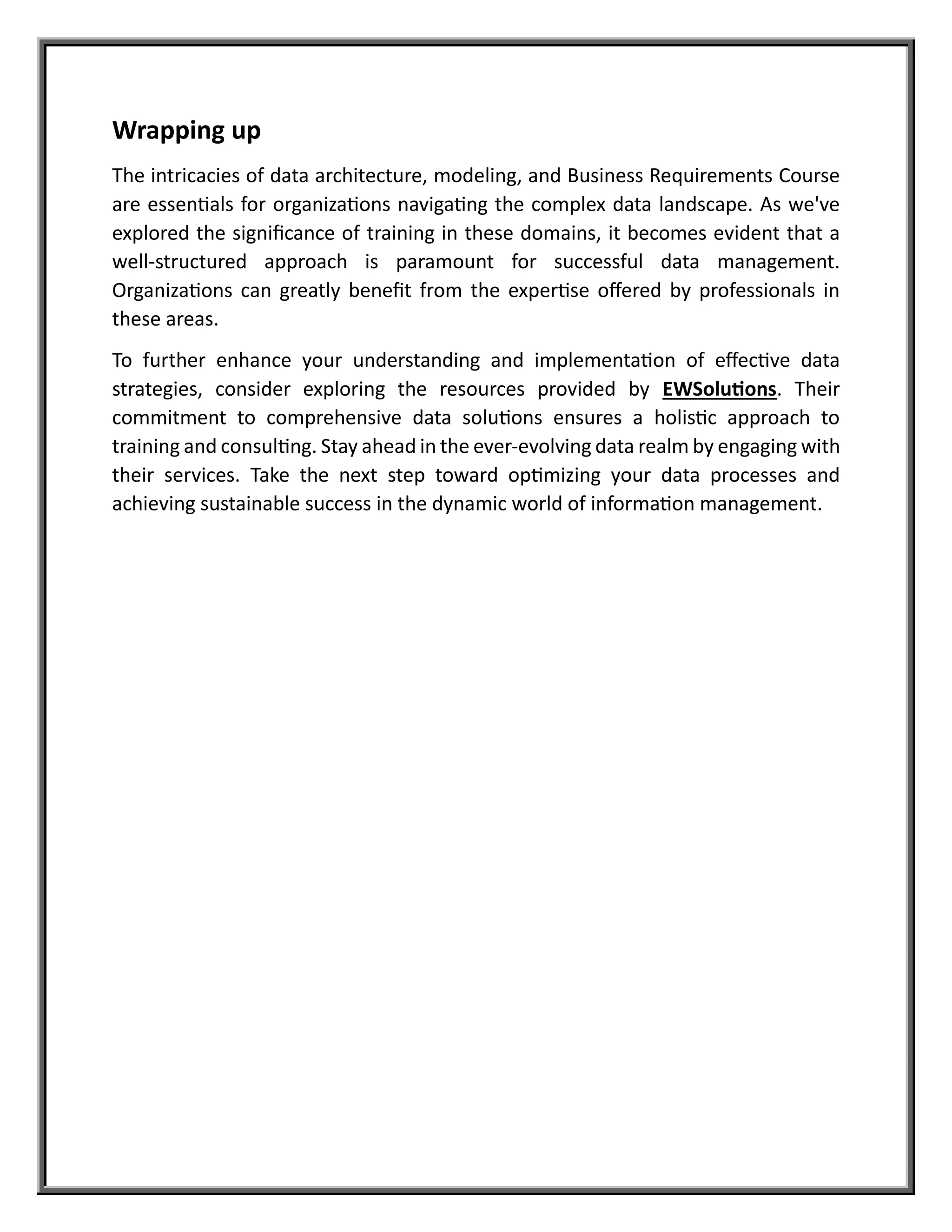 How Does Data Architecture Training Shape Information Infrastructure? | PDF