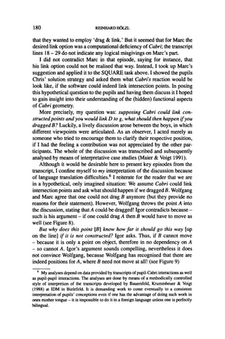 How does ‘dragging’ affect the learning of geometry | PDF