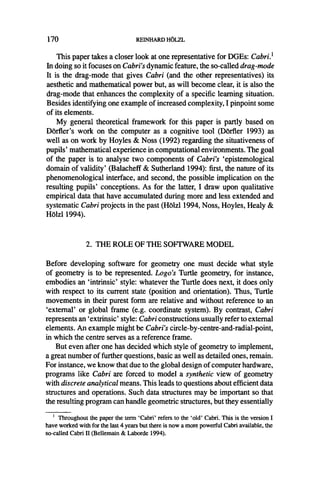 How does ‘dragging’ affect the learning of geometry | PDF