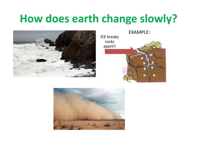 How does earth changes | PPT