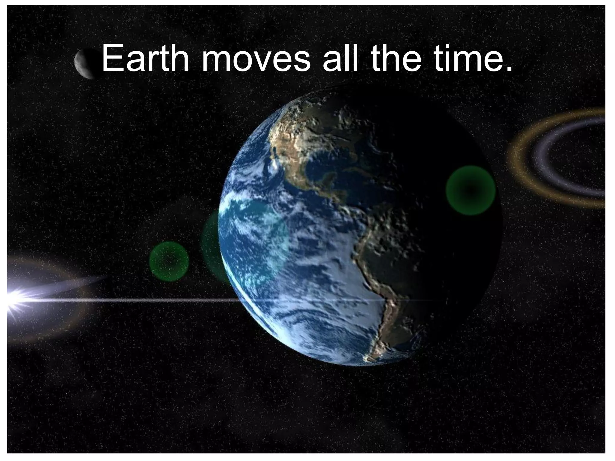How does earth move | PDF