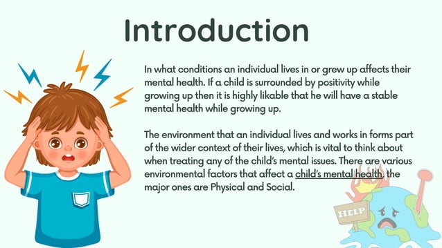 How does Environmental Factors affect a Child's Mental Health? | Solh Wellness | PPT