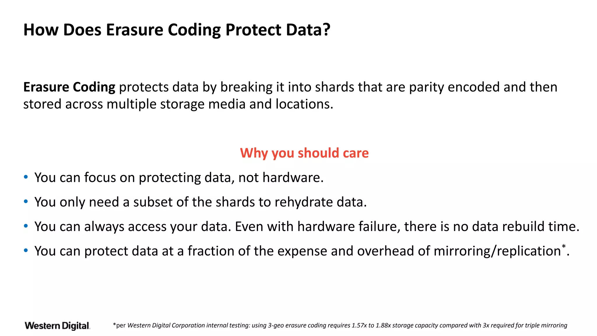 How Does Erasure Coding Protect Data? | PPTX