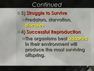 How does evolution happen | PPT