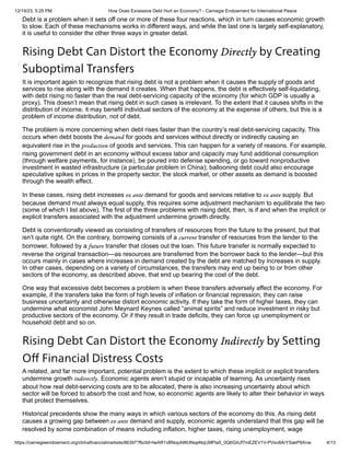 How Does Excessive Debt Hurt an Economy_ - Carnegie Endowment for ...