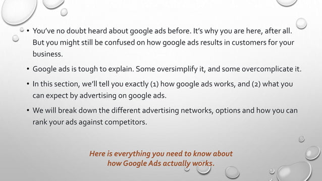 Digital Marketing Chapter 2. How does google ads work | PPT