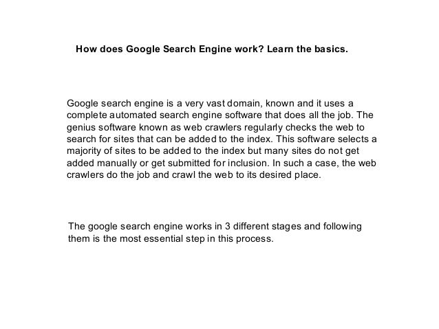 How does Google Search Engine work- Learn the basics..pdf