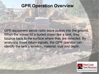 How Does Ground Penetrating Radar Find Underground Tanks.pptx