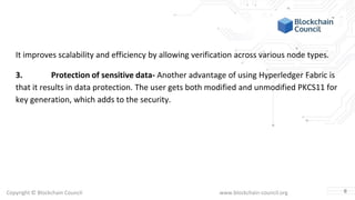 How does hyperledger fabric blockchain work | PPT