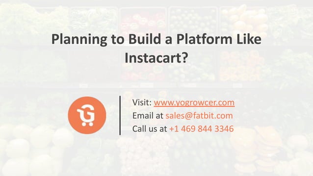 How does instacart work? Slide Share | PPT
