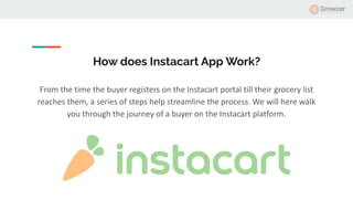 How does instacart work? Slide Share | PDF