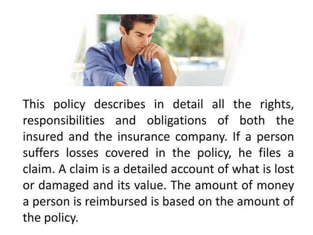 How does insurance work | PDF