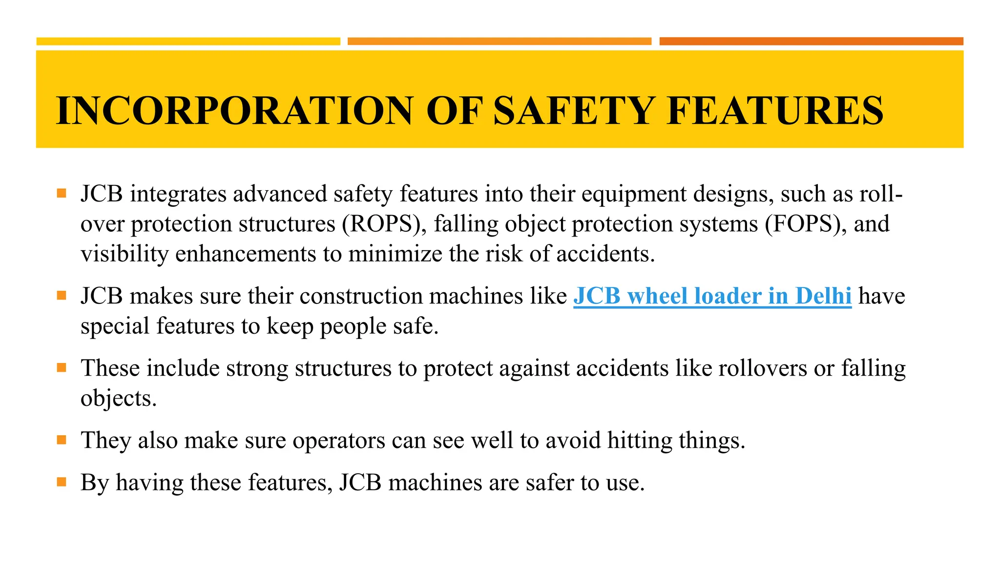 how does JCB ensure safety in their construction equipment.pptx