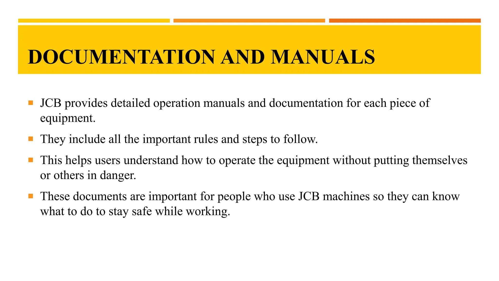 how does JCB ensure safety in their construction equipment.pptx