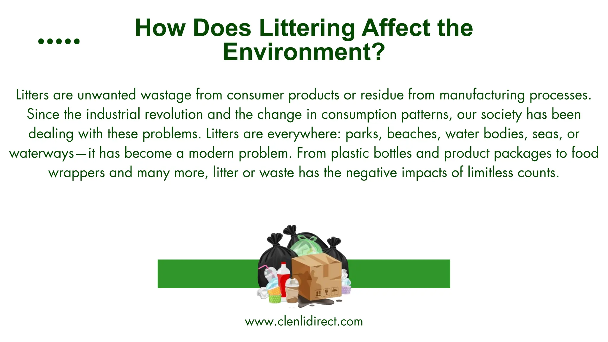 How Does Littering Affect the Environment. | PPTX