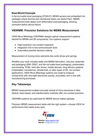 How Does MEMS Measurement Support Semiconductor Fabrication.pdf