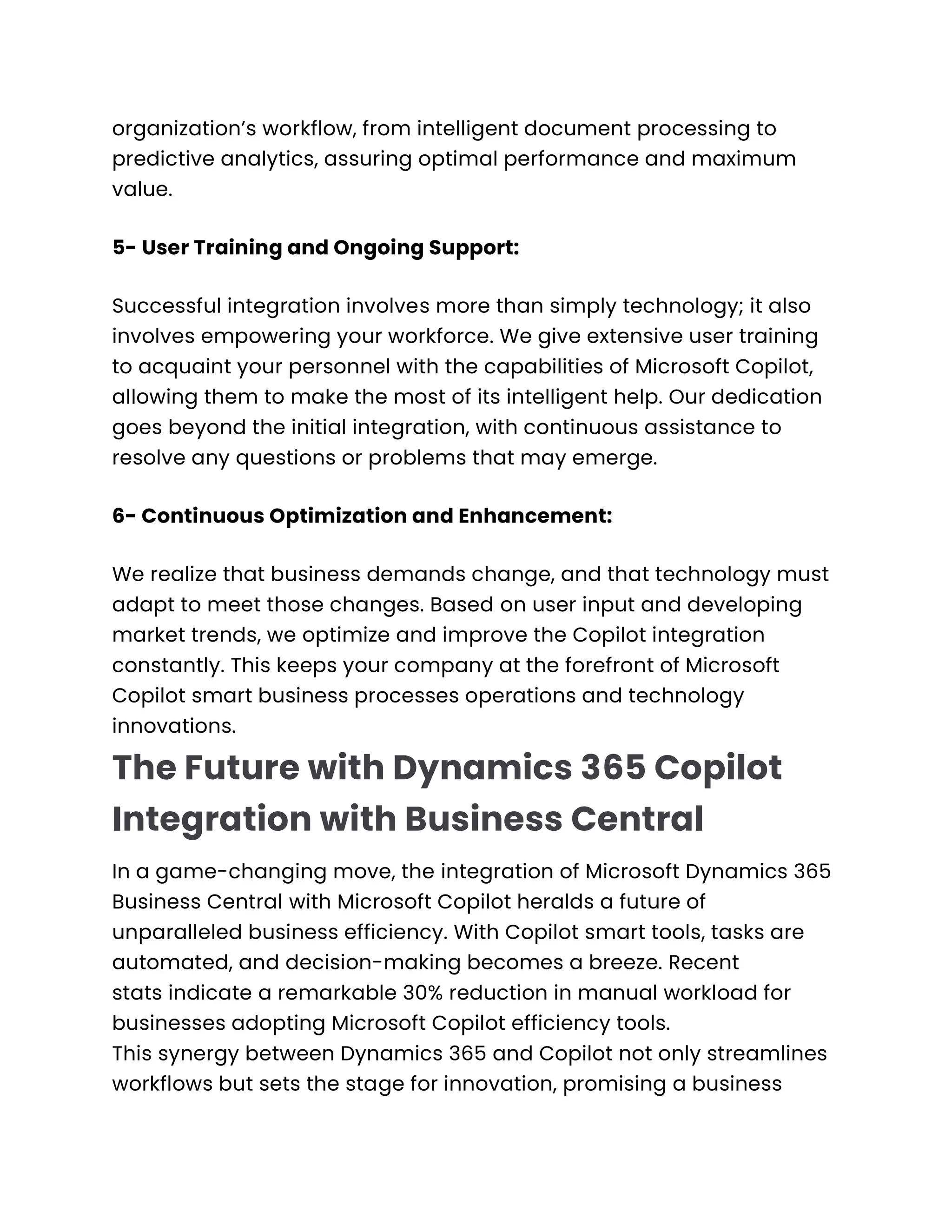 Microsoft Copilot Transformation in Dynamics 365 Business Central | PDF