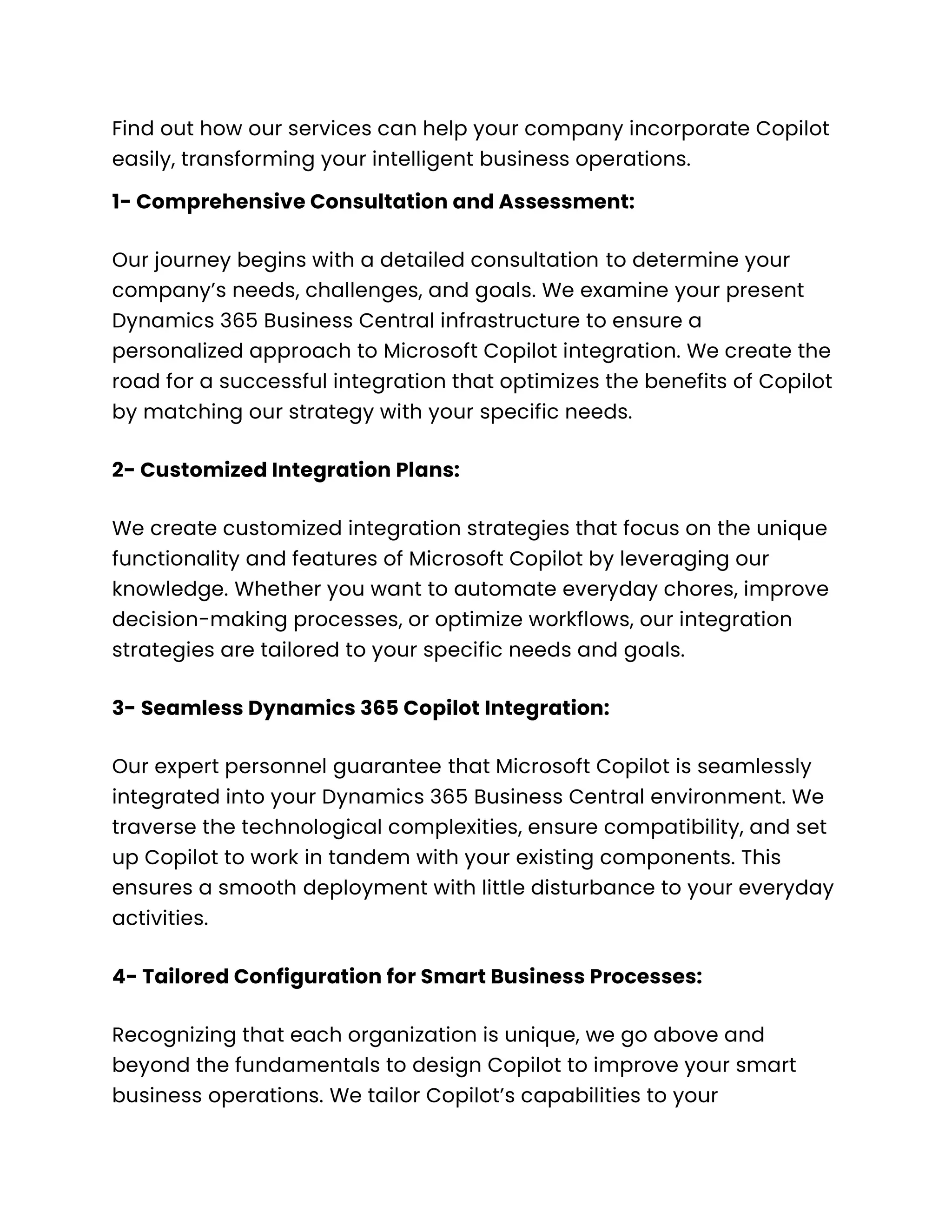 Microsoft Copilot Transformation in Dynamics 365 Business Central | PDF
