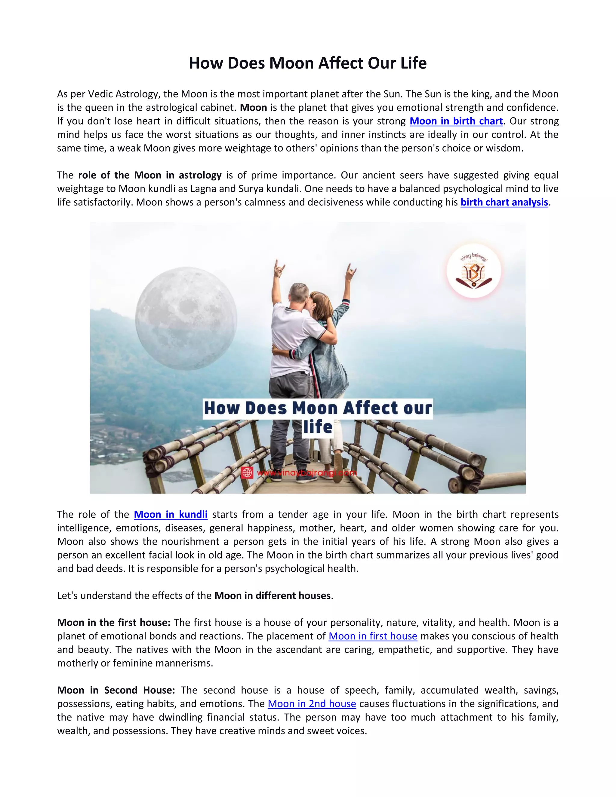 How Does Moon Affects Our Moods | PDF