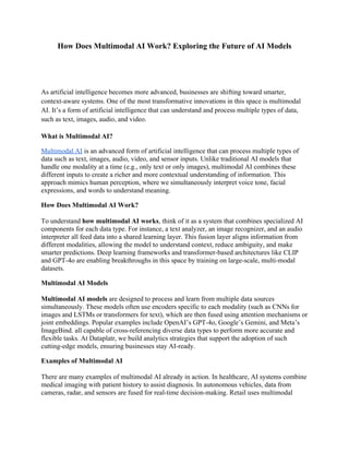 How Does Multimodal AI Work_ Exploring the Future of AI Models.docx