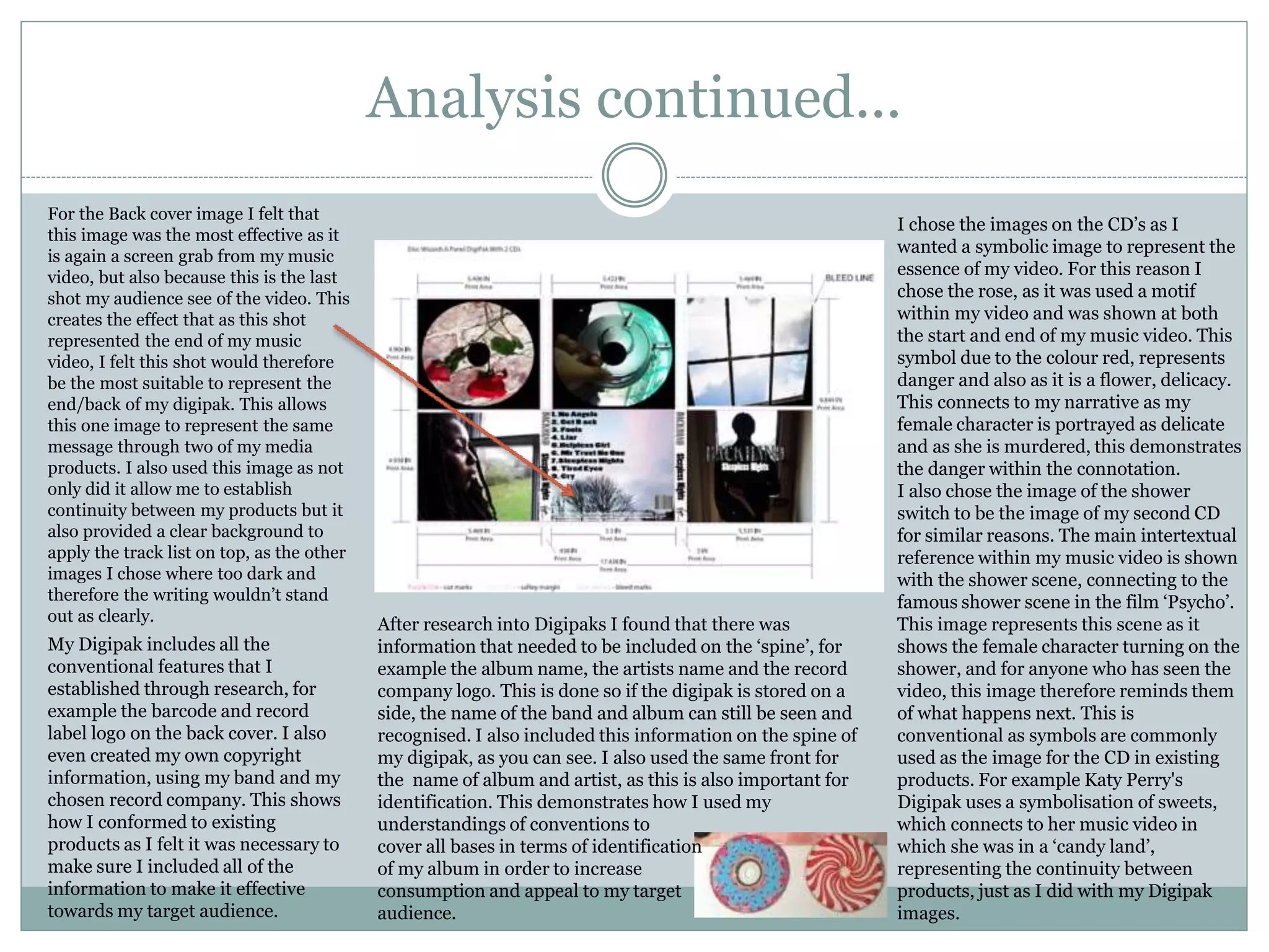 Digipak and magazine advert analysis | PPT