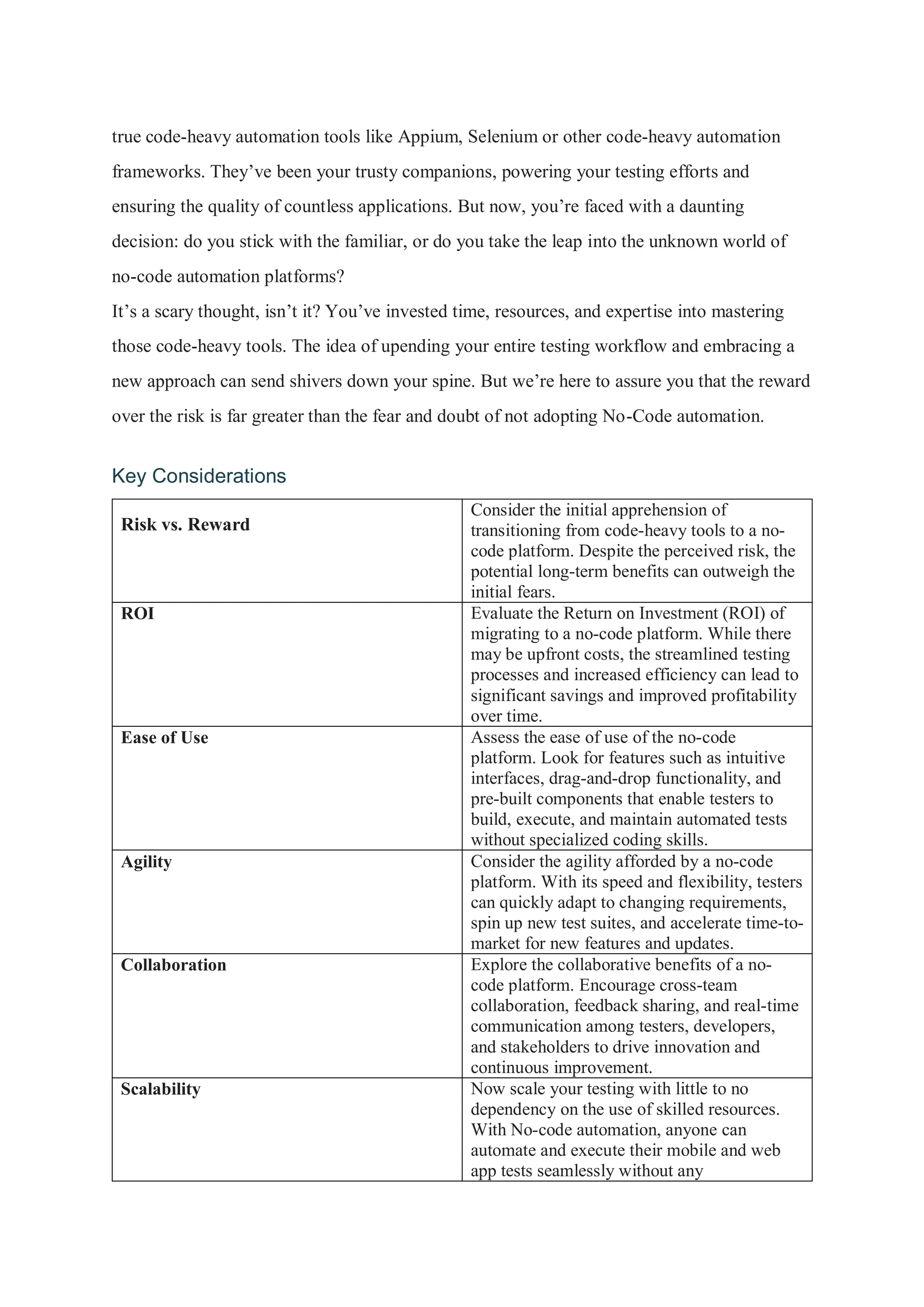 How Does No Code Testing Work Pdf