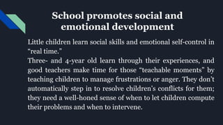 How does preschool benefit a child? | Principal Mrs. Sumitra Mitter ...