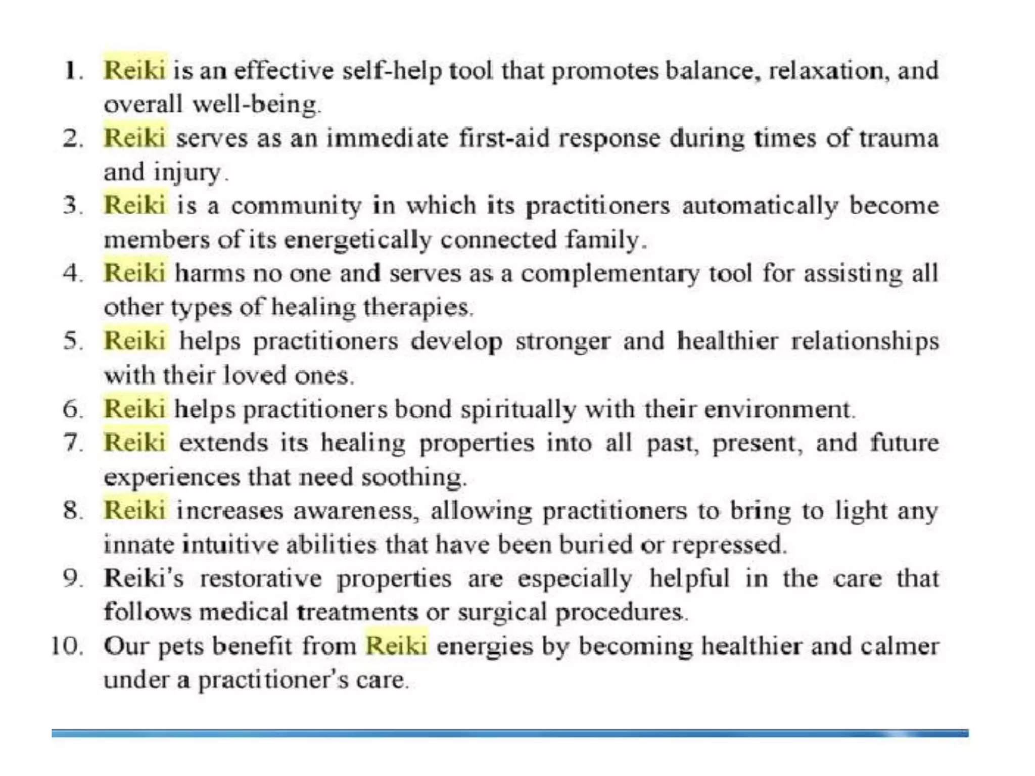 How does Reiki work | PPTX