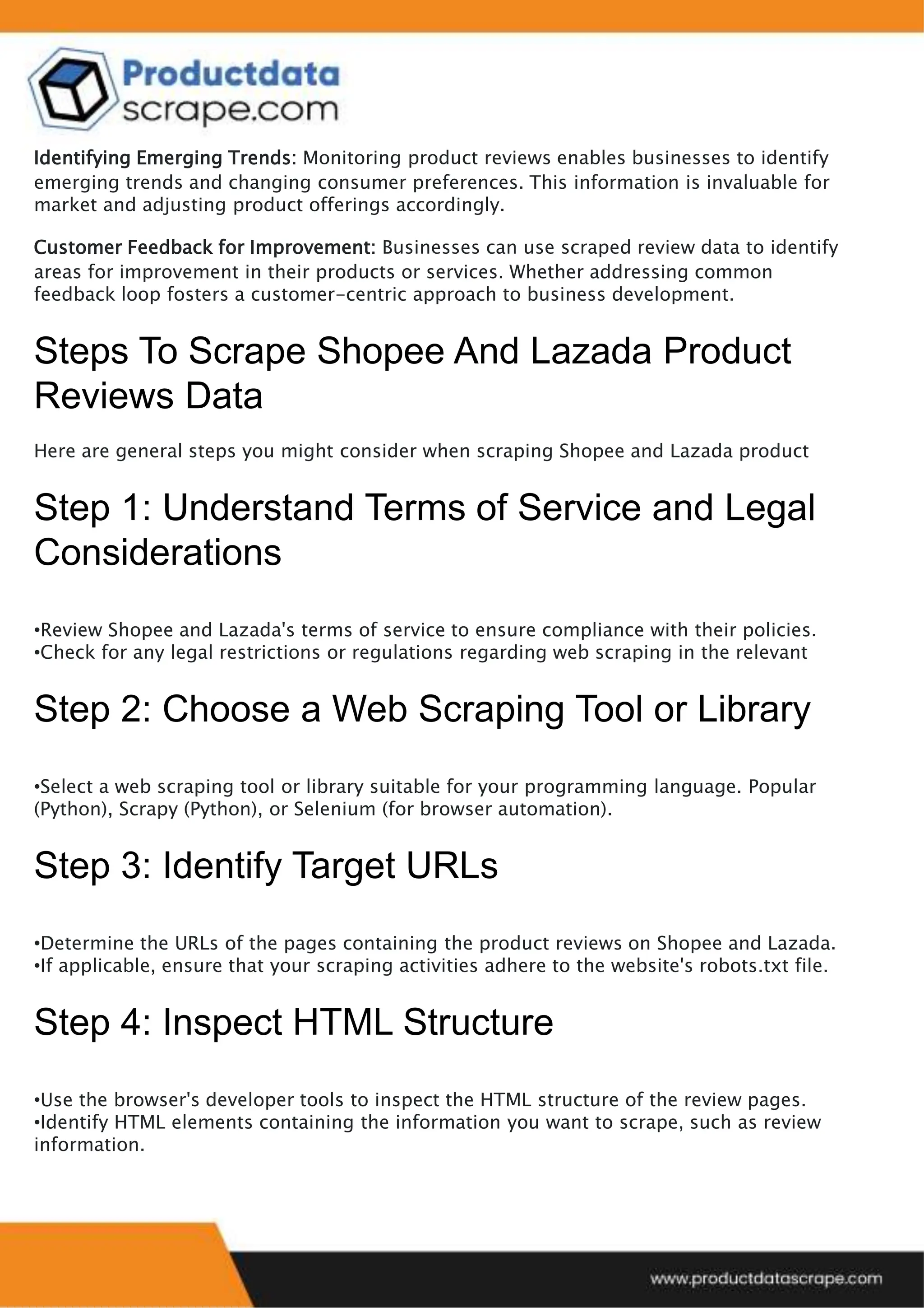 How Does Scraping Shopee and Lazada Product Review Data Impact Decision-Making.pptx