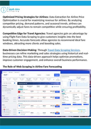 How Does Scraping Travel Data for Airline Fare Forecasting Improve Pricing Strategies.pptx