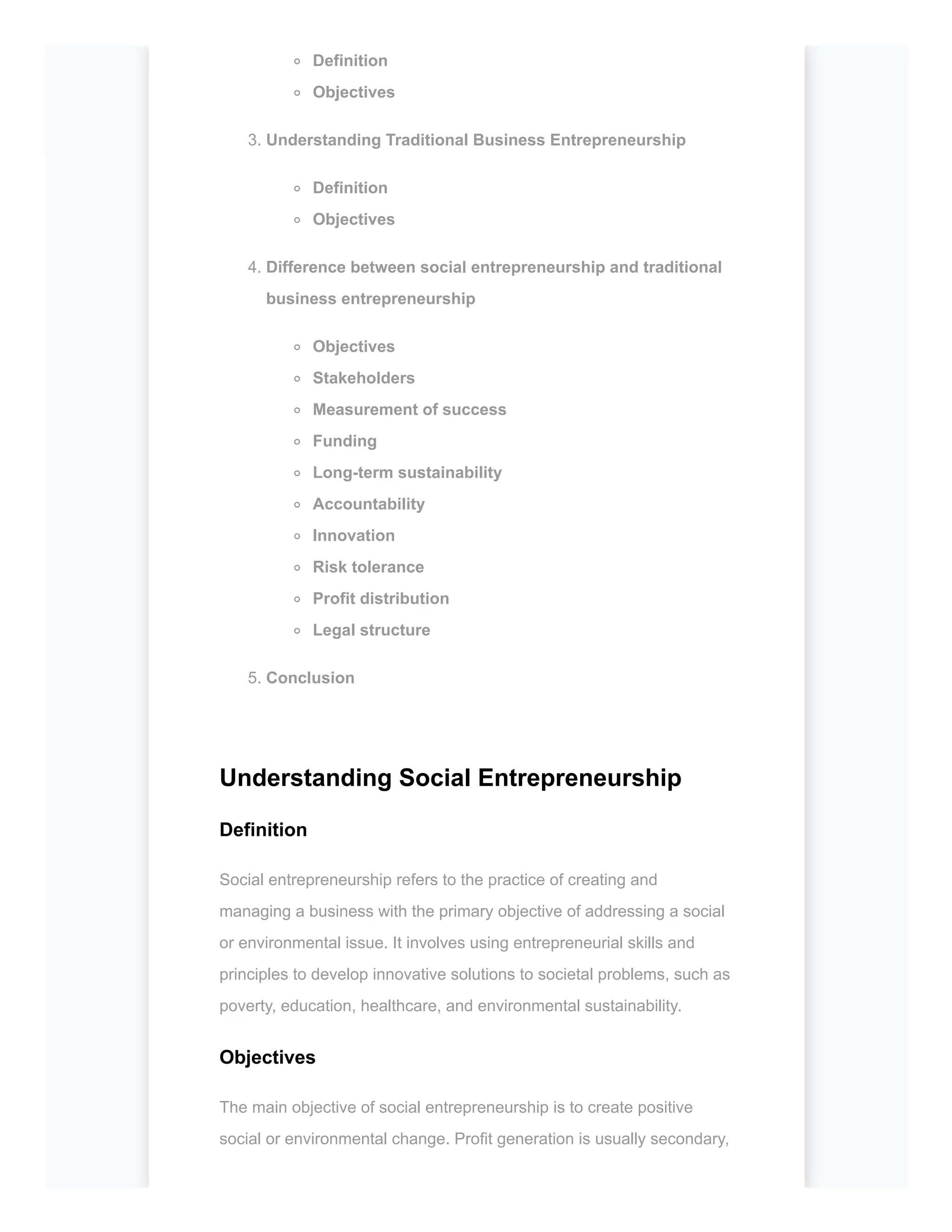 How Does Social Entrepreneurship Differ From Traditional Business ...