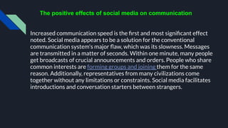 How does social media affect communication.pdf