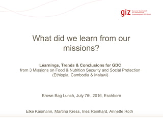 Social Protection and Its Impact on Food and Nutrition Security | PPT