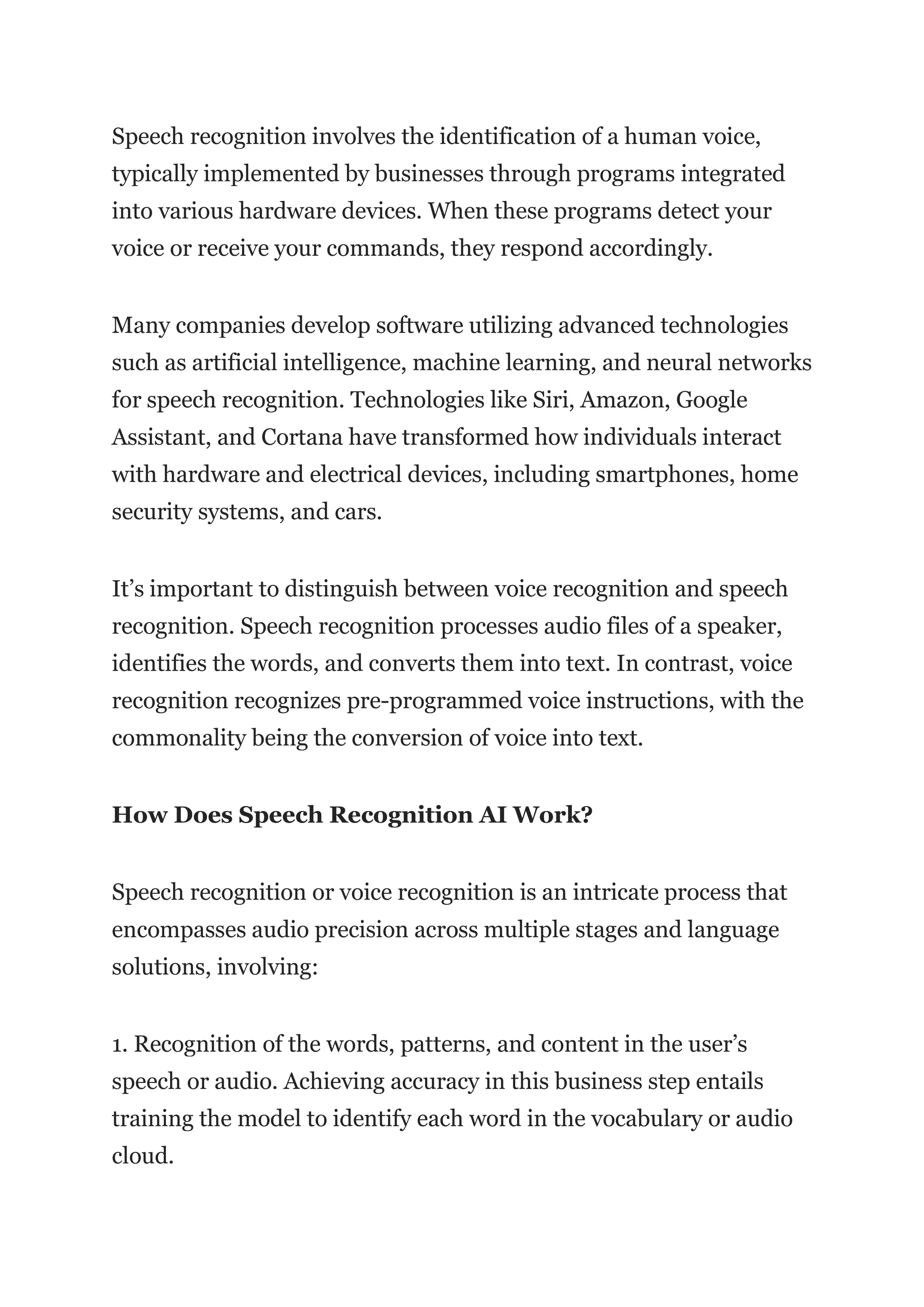 How does speech recognition AI work.pdf
