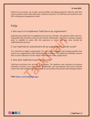 How Does TaskTrain Enhance SOP Training and Management.pdf