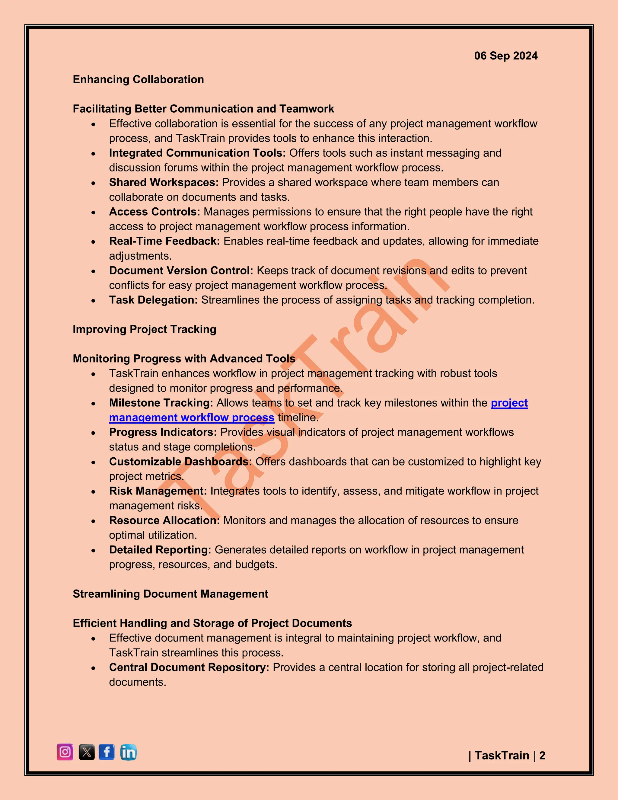 How Does TaskTrain Enhance Workflow Processes in Project Management.pdf