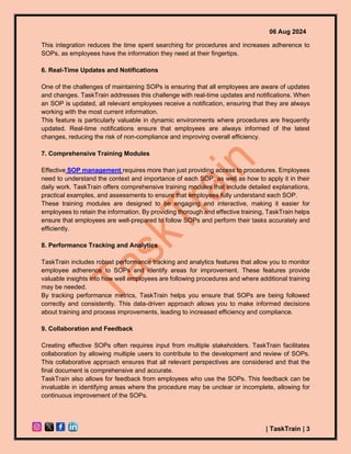 How Does TaskTrain Improve SOP Training with Standard Operating Procedure Software.pdf