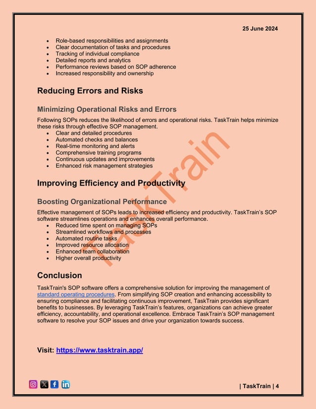 How Does TaskTrain Resolve Issues Related to Standard Operating Procedures.pdf