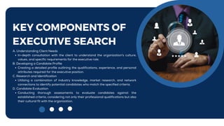 How does the executive search work ? Details | PDF