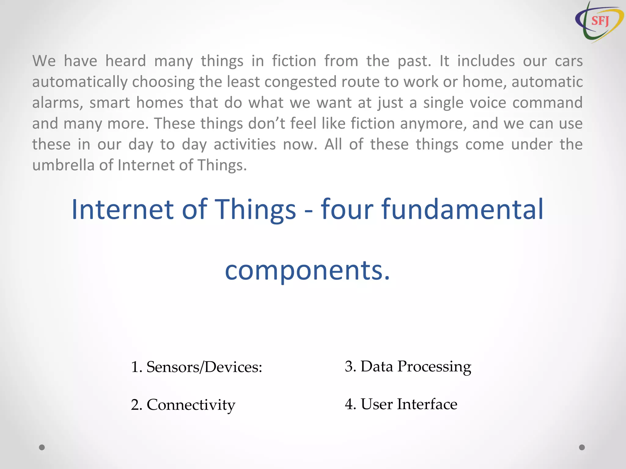 How Internet of Things Works | IoT Examples | IoT Applications | PDF
