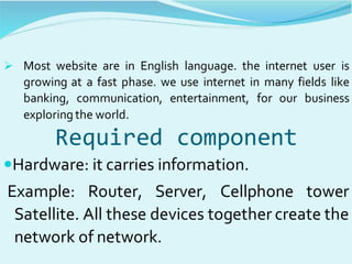 How does the internet work | DOCX
