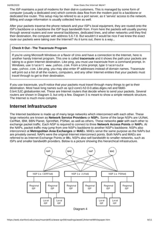 How Does the Internet Work? : Notes | PDF