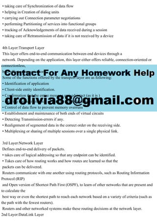 how does the OSI Model relate to the seven domains of an IT infrastr.pdf