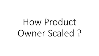 How does the product owner align with scrum master, stakeholders | PDF