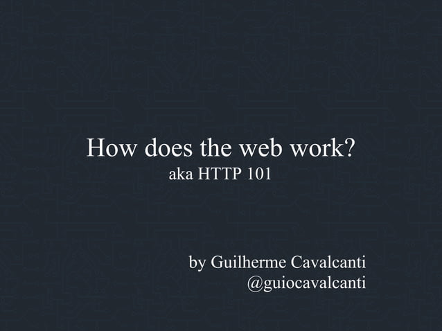 How does the Web work? | PDF