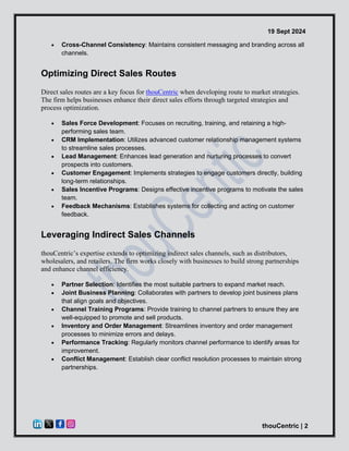 How Does thouCentric Excel in RouteToMarket Consulting Services.pdf