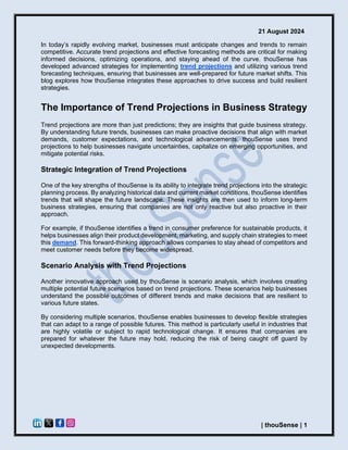 How Does thouSense Implement Trend Projections and Forecasting Methods.pdf