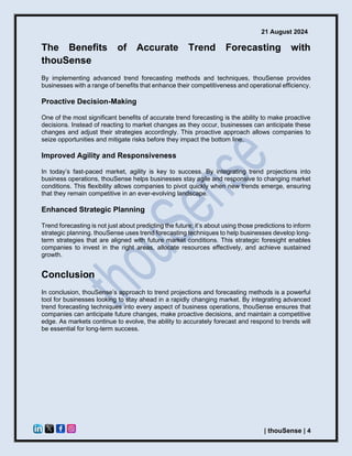 How Does thouSense Implement Trend Projections and Forecasting Methods.pdf